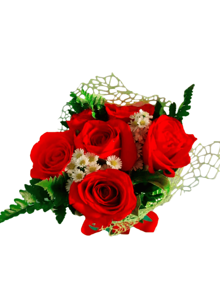 Ramo de 6 rosas – ANY FLOWER SHOP